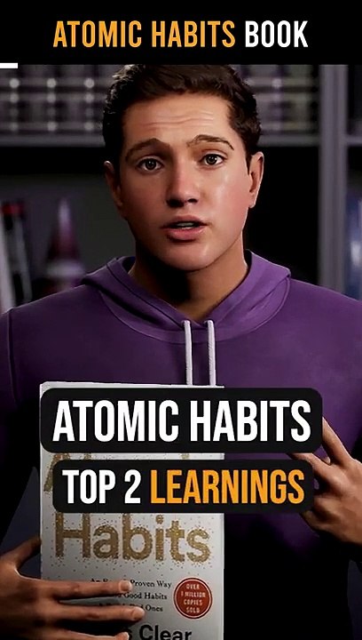 Atomic Habits Book Explained in 60 Seconds! #shorts - video Dailymotion