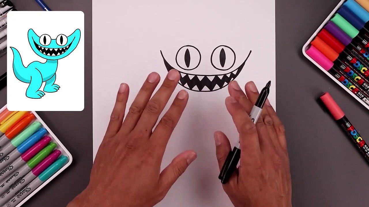 RAINBOW FRIENDS - How To Draw Cyan - video Dailymotion