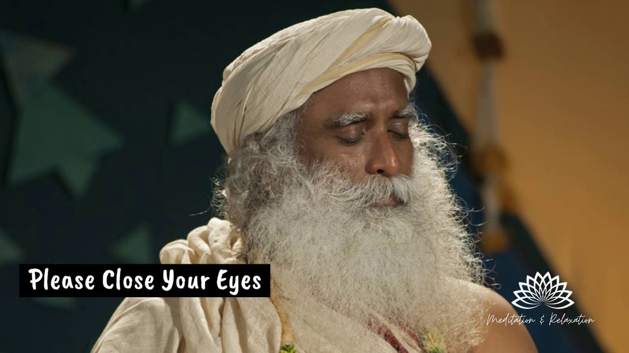 ️ Isha Kriya Guided Meditation by Sadhguru - 12 minutes – Health ...