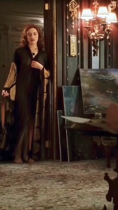 Titanic Kate Winslet Painting Scene Video Dailymotion