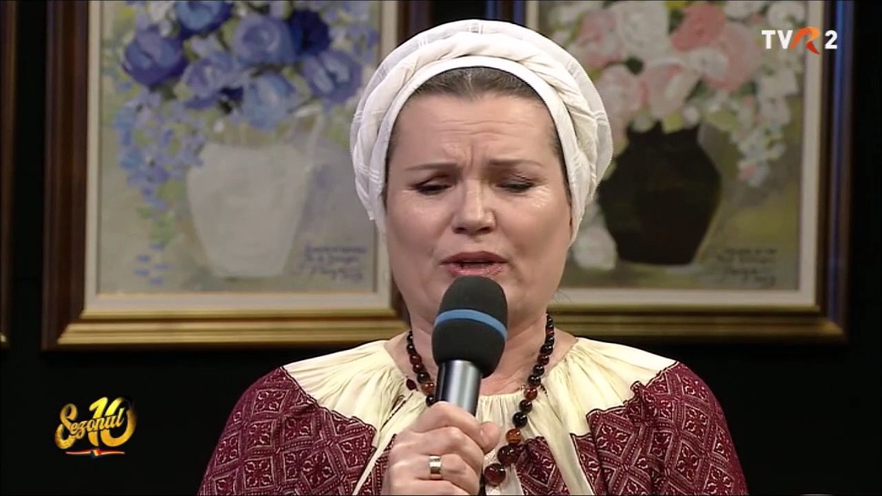 Zinaida Bolboceanu - Spune, mandra, vorba clara - fragment a capella (Drag de Romania mea! - TVR ...