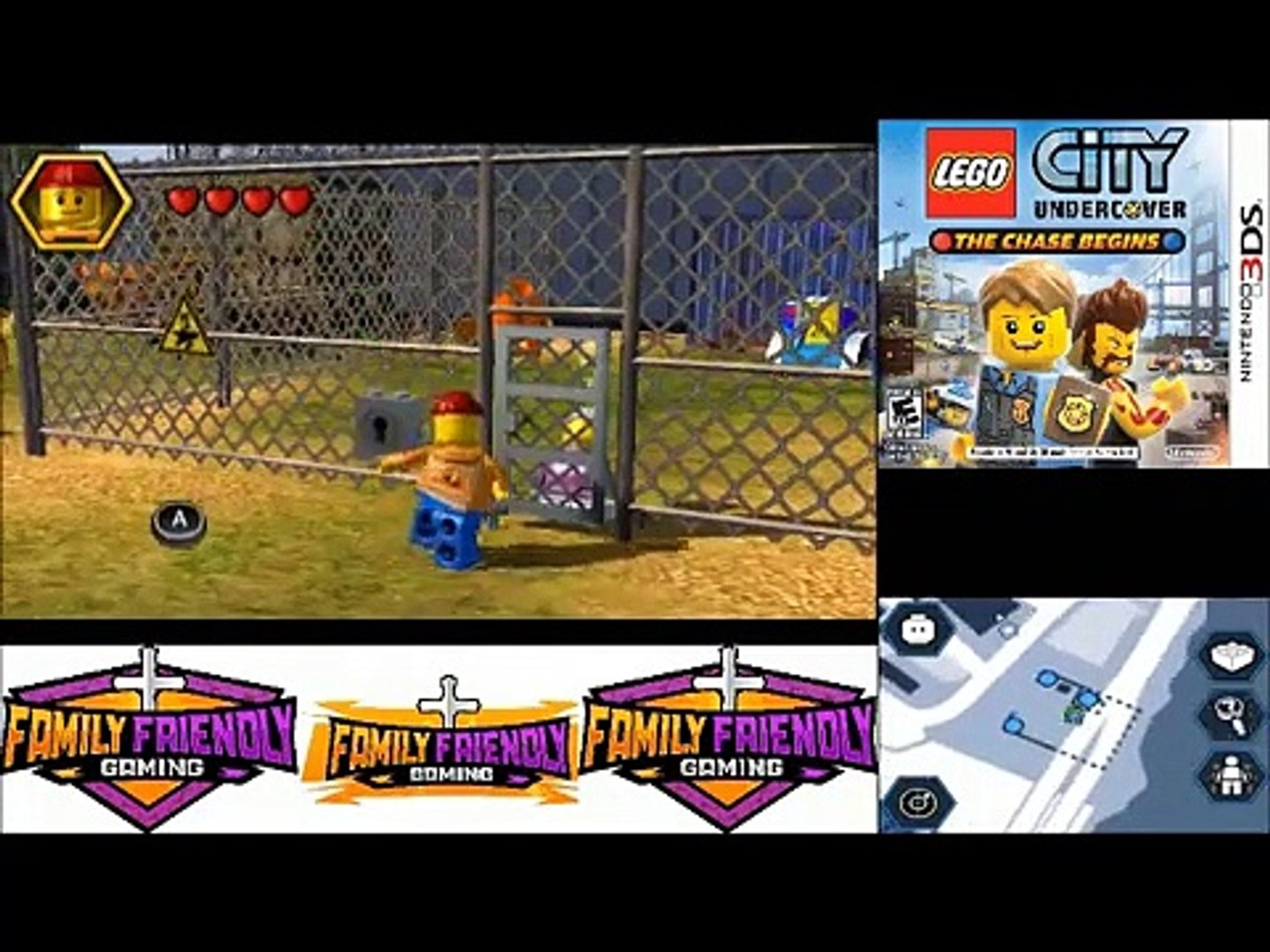 Lego City Undercover 3ds Gameplay