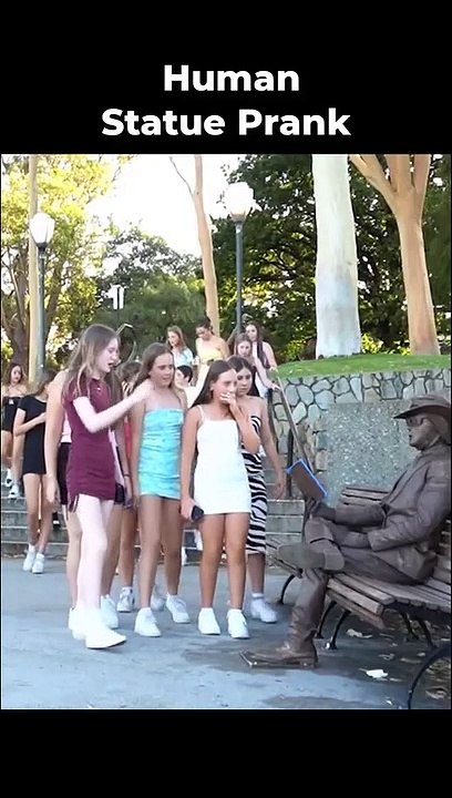 Human Statue Prank Video. - video Dailymotion