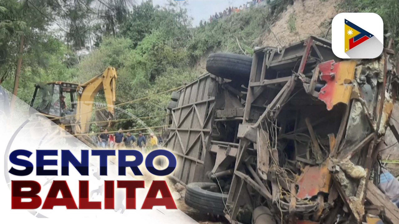 27 patay matapos mahulog sa bangin ang isang bus sa Mexico - video ...