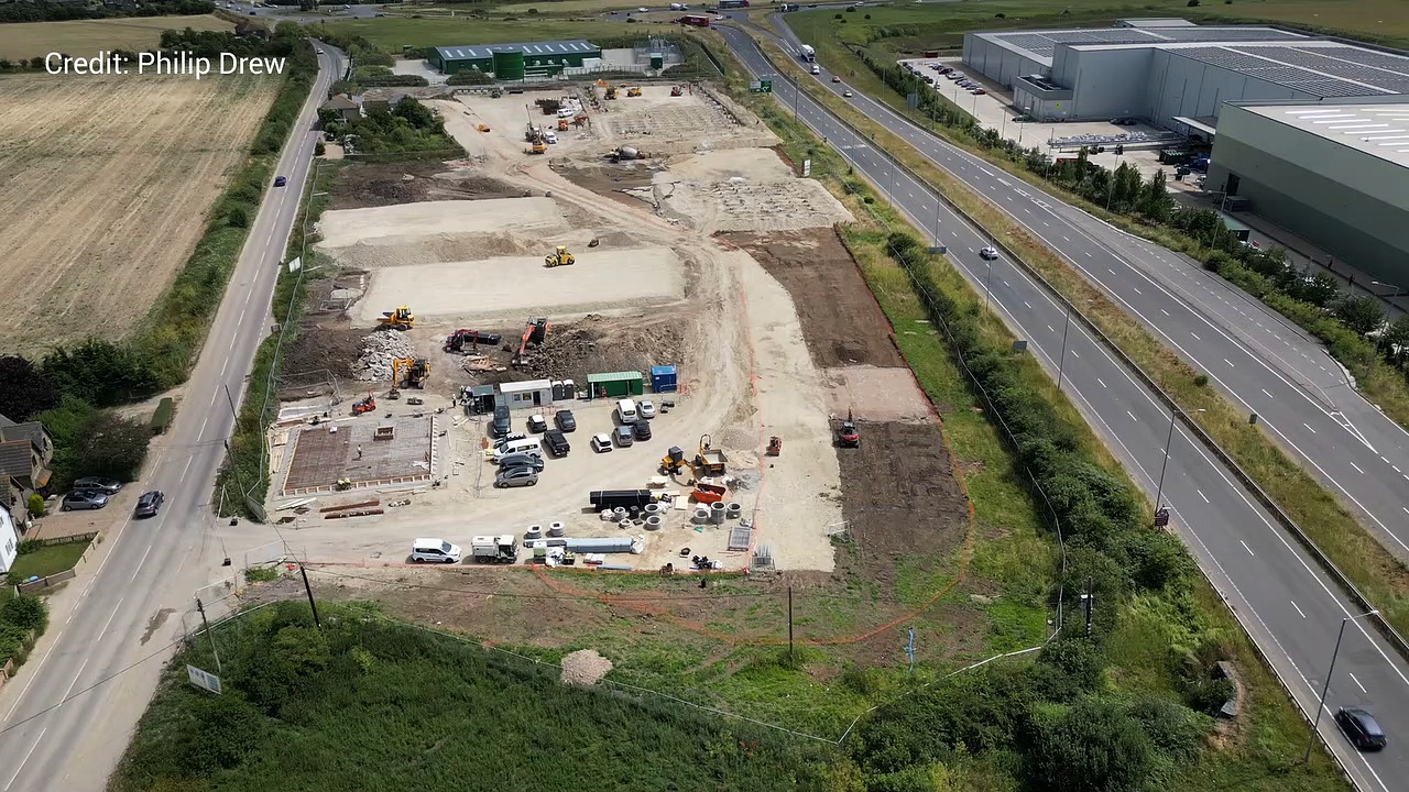 Walbrook Business Park in Queenborough is taking shape