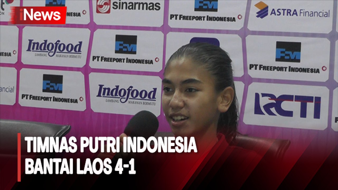 Momen Timnas Putri Indonesia Bantai Laos 4-1 dalam Piala AFF U-19 Wanita 2023 - Video Dailymotion