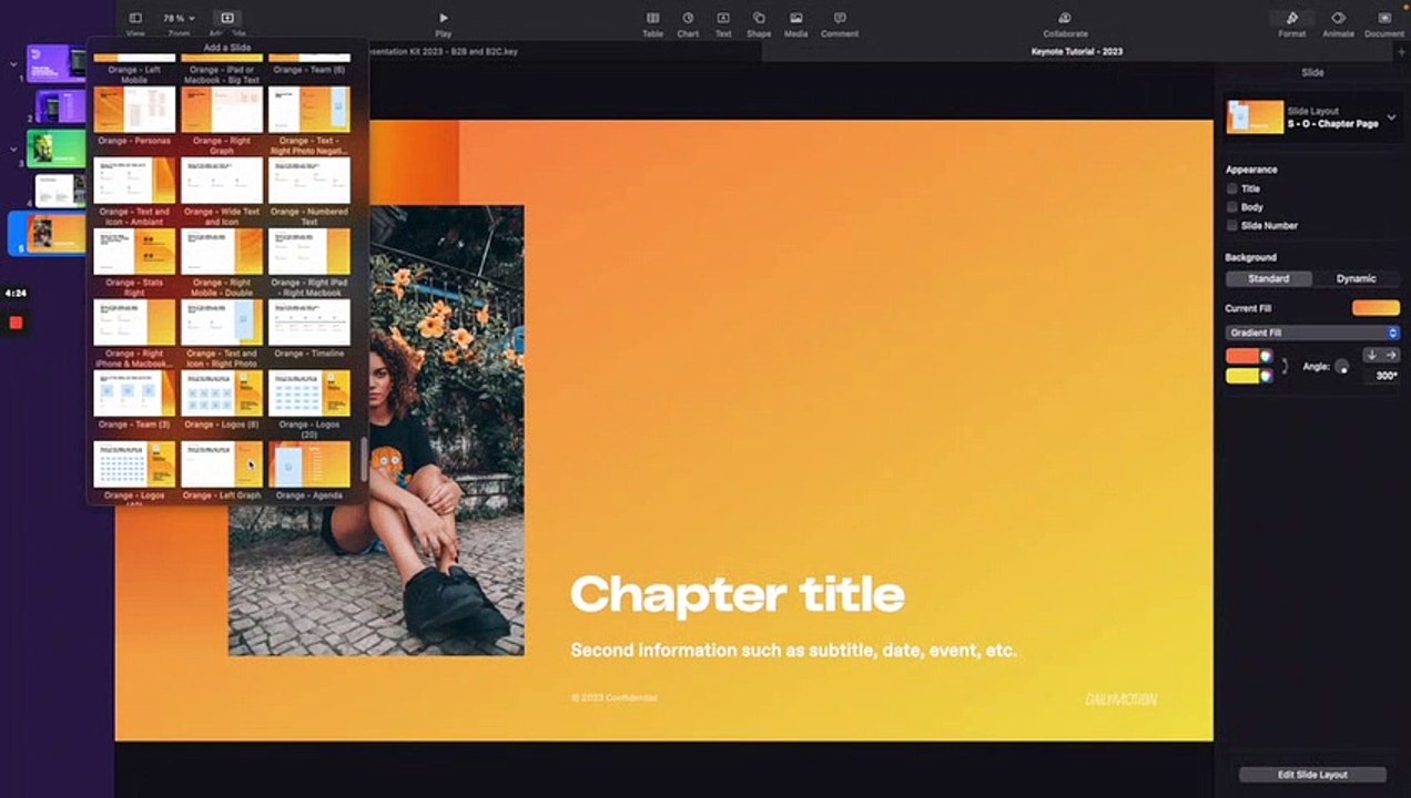 How To Insert Graphs Into Your Keynote Presentation Video Dailymotion
