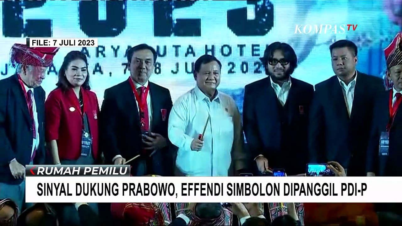 Ini Kata Prabowo soal Effendi Simbolon Dipanggil PDIP Gara-gara Beri Sinyal Dukung Dirinya ...
