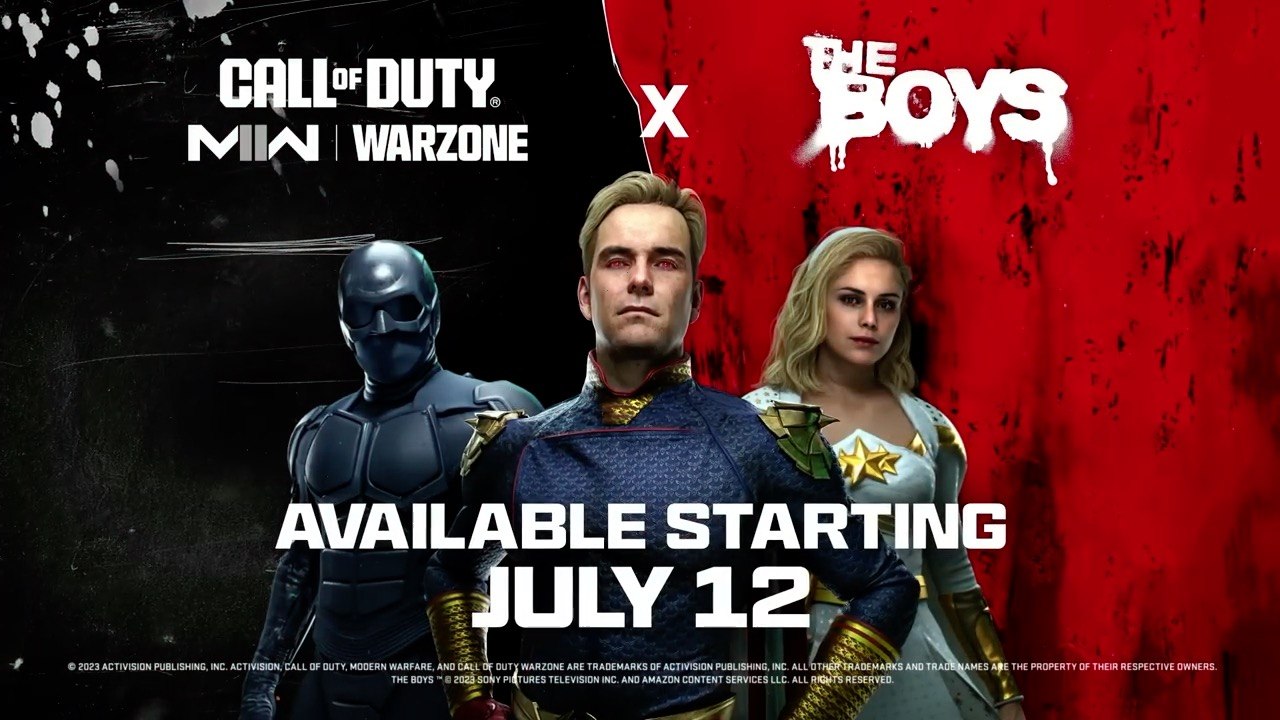 Call of Duty Modern Warfare II & Warzone COD x The Boys PS - video ...