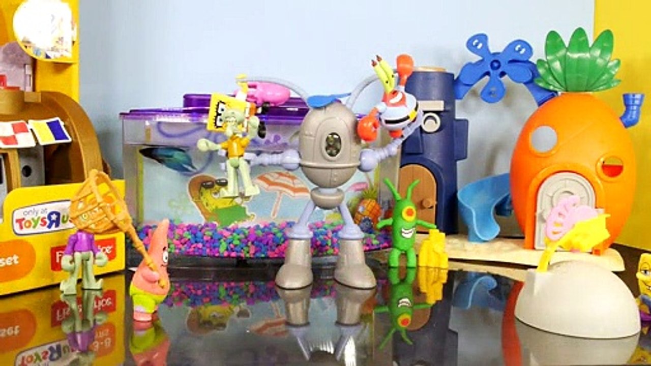 Spongebob Squarepants Blooper Reel From Playset Super Unboxing By ...