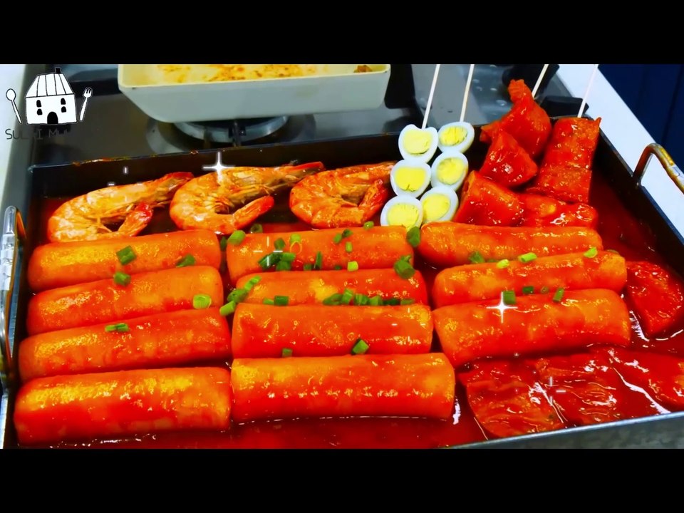 ASMR MUKBANG Whole Rice cake Tteokbokki, Cheetos Cheese sticks, Spicy ...