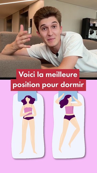 Voici la meilleure position pour dormir - Vidéo Dailymotion