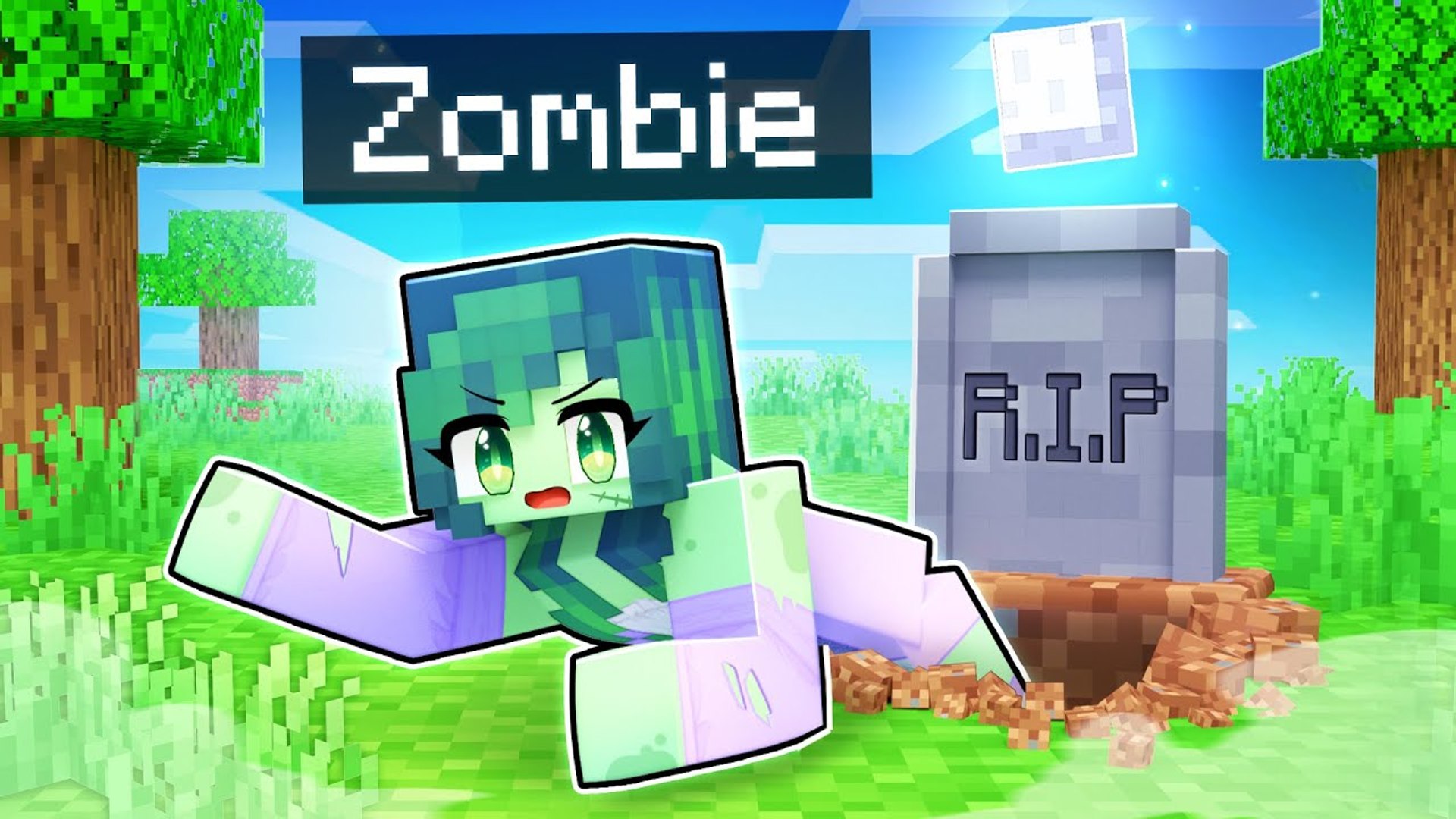 Zombie Girl Minecraft Skin