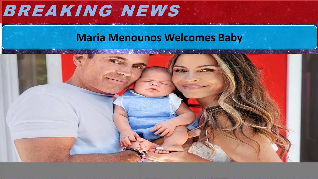 Maria Menounos Welcomes Baby - video Dailymotion