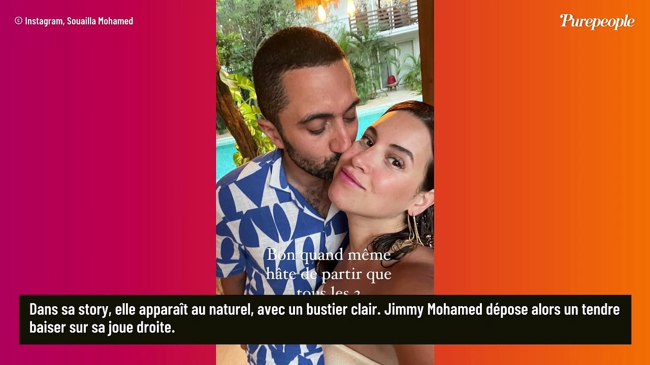 PHOTO La femme de Jimmy Mohamed, Souailla, se dévoile enfin, baiser ...