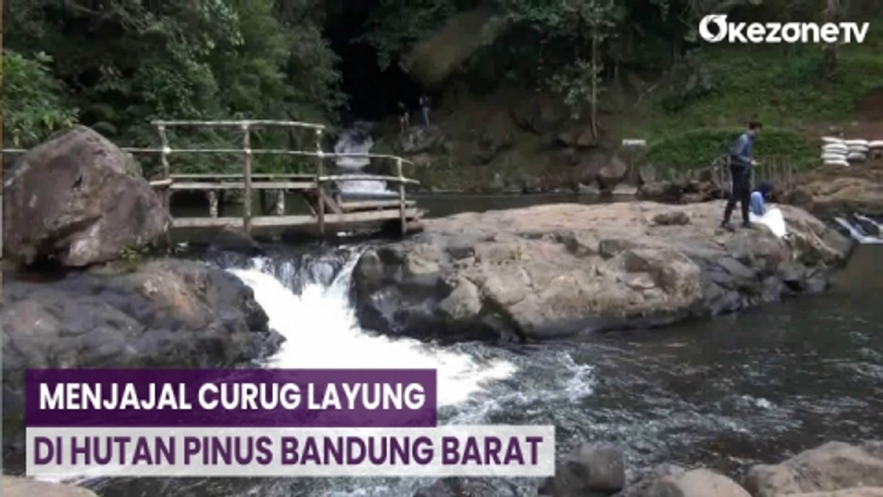Curug Layung, Pesona Air Terjun Eksotis di Tengah Hutan Pinus Bandung ...
