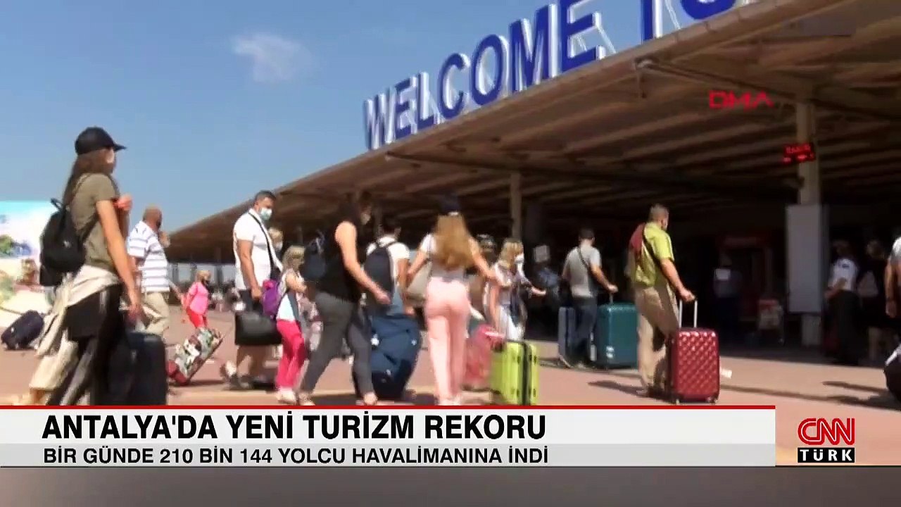 L'aéroport d'Antalya bat le record de tous les temps - video Dailymotion
