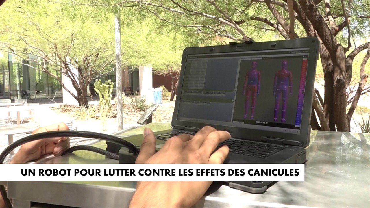 Un robot pour lutter contre les effets des canicules - Vidéo Dailymotion