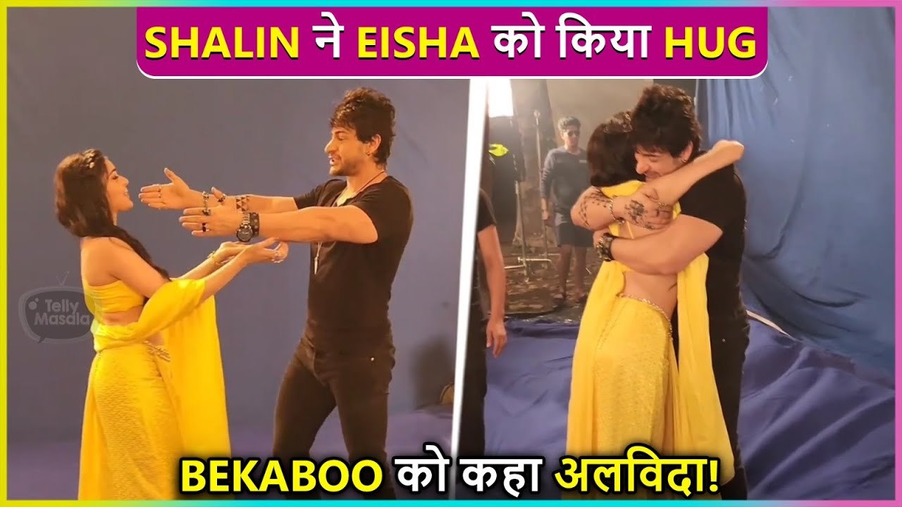Shalin Bhanot Hugs Eisha Singh A Last Day Shoot Of Bekaboo, Shares ...