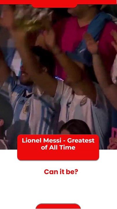Lionel Messi - Greatest of All Time - video Dailymotion