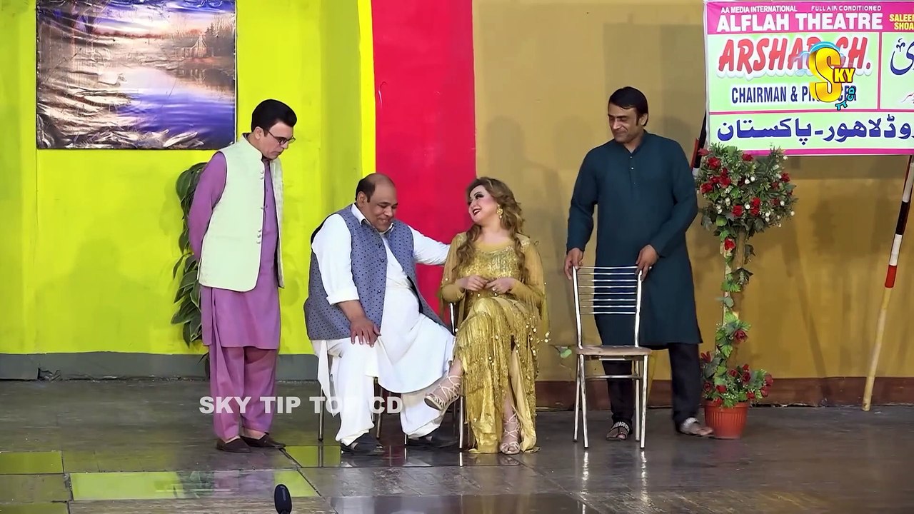 Agha Majid and Saradar Kamal - Abid Charlie - New Stage Drama - Sharmile Nain #comedy # ...