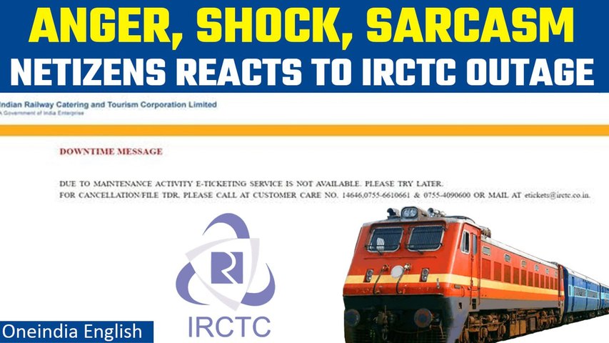 IRCTC Login Error! Railway Ticket Booking Service Unavailable on ...