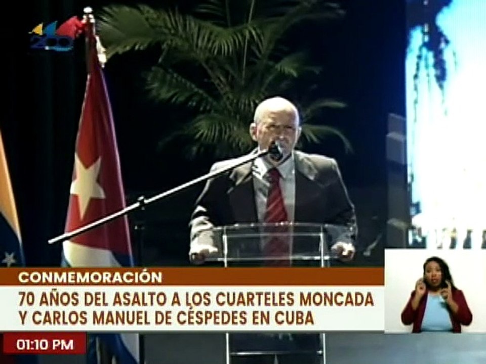 Conmemoración 70 años del asalto a los cuarteles Moncada y Carlos ...