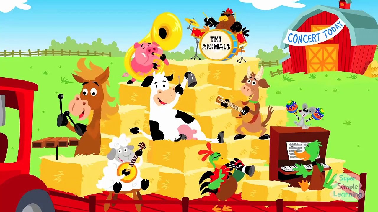 The Animals On The Farm - Super Simple Songs - video Dailymotion