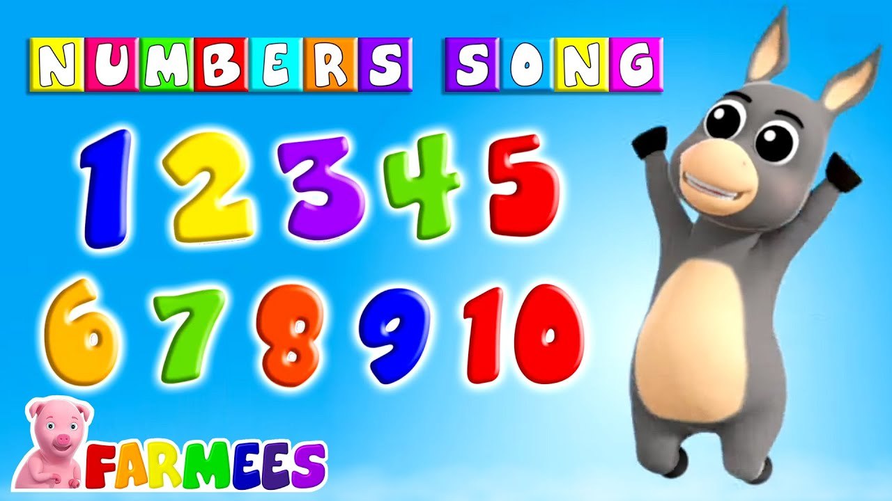 Numbers Song, Count Numbers, 1 To 100 - Preschool Songs For Kids ...
