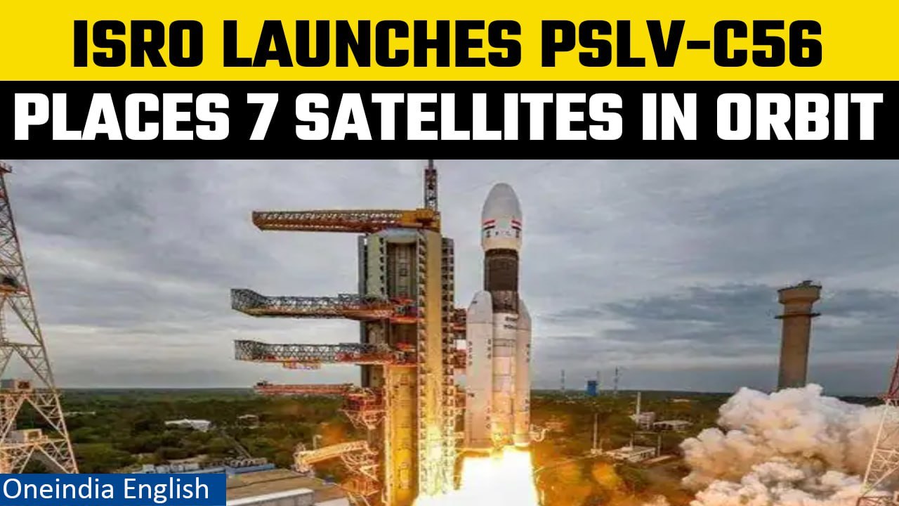 PSLV C-56: ISRO launches the vehicle for 58th time; Places 7 Singapore ...