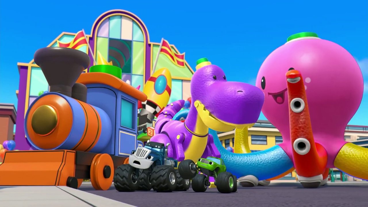 Blaze & The Toy Making Machine! _ 5 Minute Episode _ Blaze and the ...