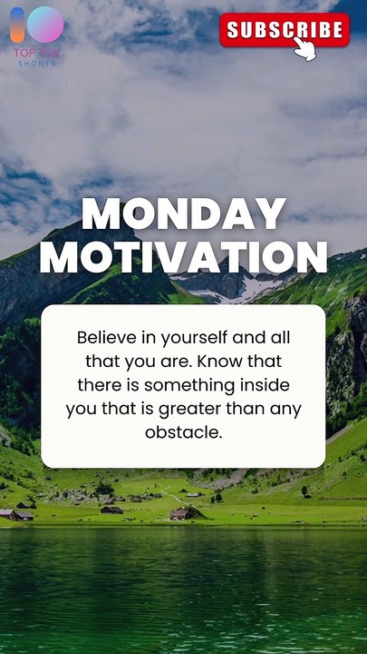 Believe Conquer | Monday Motivation #shorts #viral #motivation #daily # ...