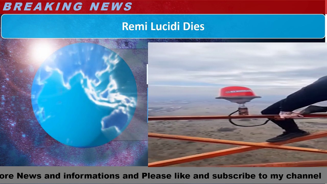 Remi Lucidi Dies - video Dailymotion