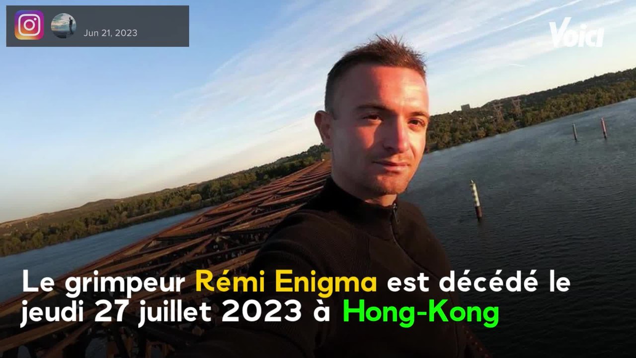 VOICI - Mort de Rémi Enigma à 30 ans : le grimpeur de l’extrême ...