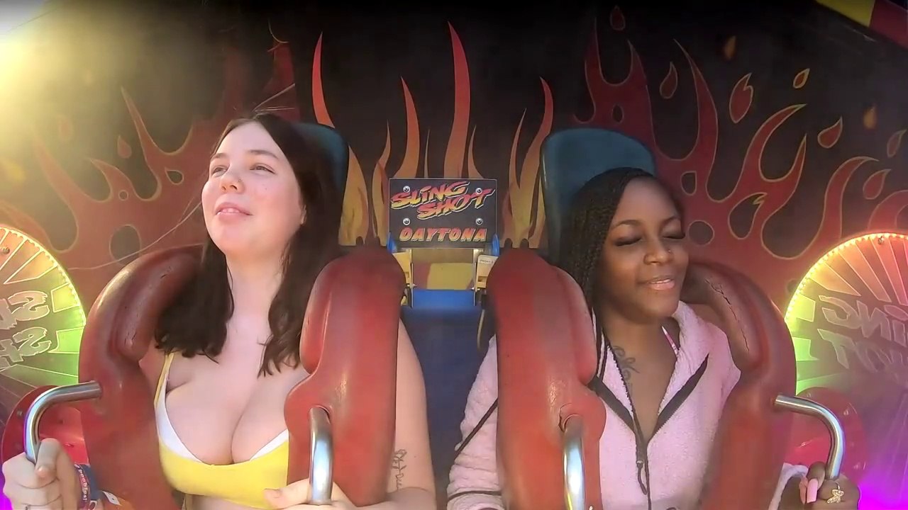 Girls Passing Out Funny Slingshot Ride Compilation 6 Video Dailymotion