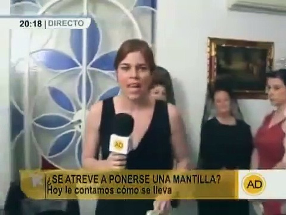 Cómo colocar y llevar la mantilla de forma correcta. Cómo vestir de ...