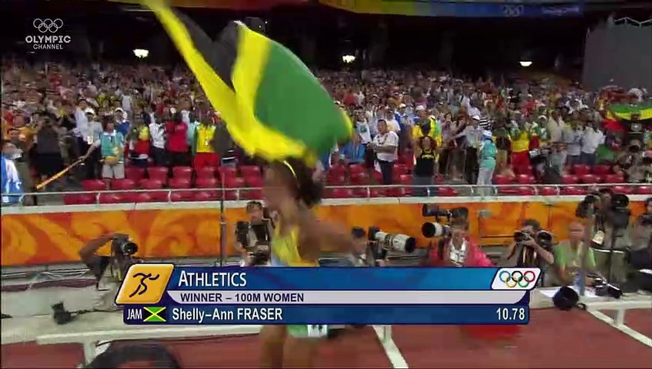 All Shelly-Ann Fraser-Pryce's Olympic Medal Races Athlete - video ...