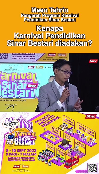 Kenapa Karnival Pendidikan Sinar Bestari diadakan? - Video Dailymotion
