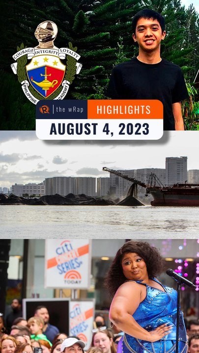 Rappler's highlights: PMA hazing, Manila Bay reclamation, Lizzo | The ...