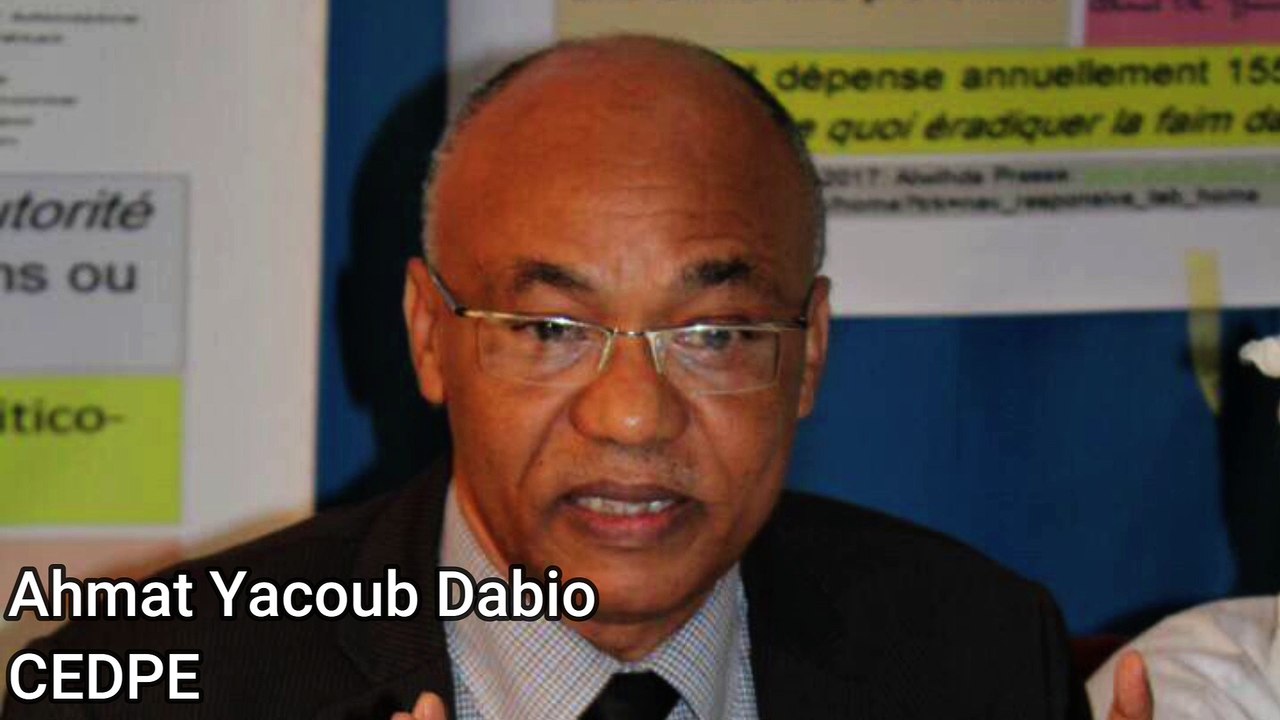 Tchad : réaction de Dr. Ahmat Yacoub Dabio, président du CEDPE - Vidéo ...