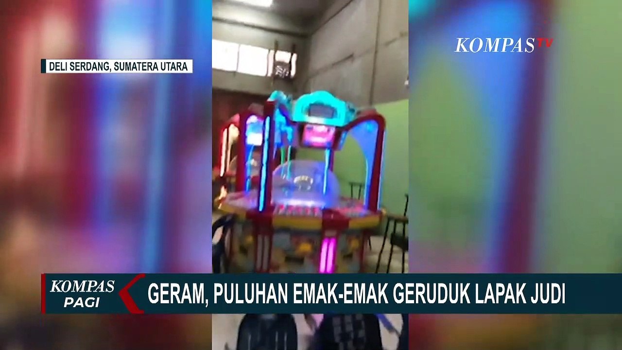 Puluhan Emak-Emak di Deli Serdang Geruduk Lapak Judi, Begini Kata Polisi - Video Dailymotion