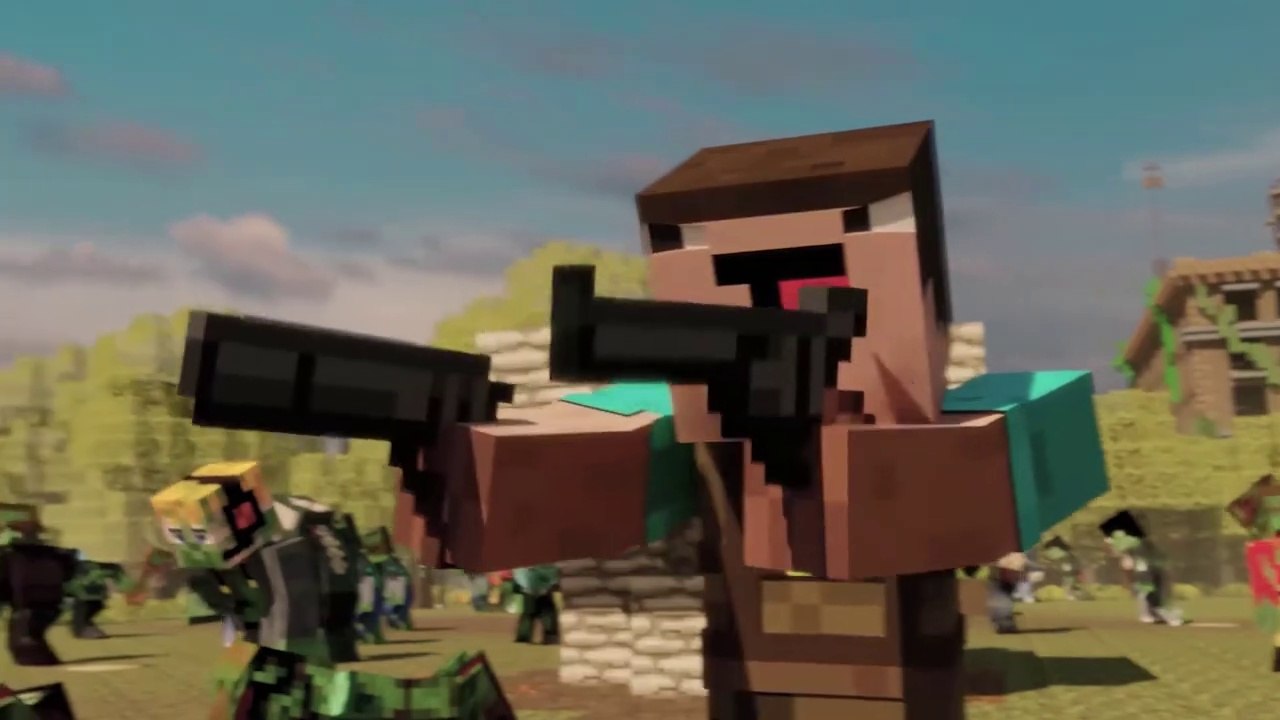 Zombie Apocalypse_ FULL MOVIE (Minecraft Animation) - video Dailymotion