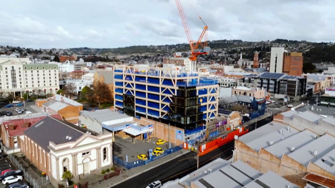 Tasmanian high-rise building designed using timber - video Dailymotion
