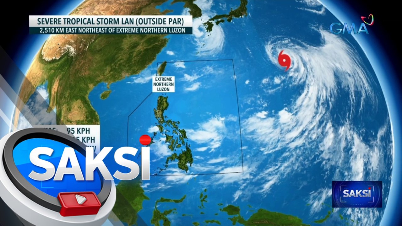 Bagyo na nasa labas ng PAR, lumakas at isang severe tropical storm na ...