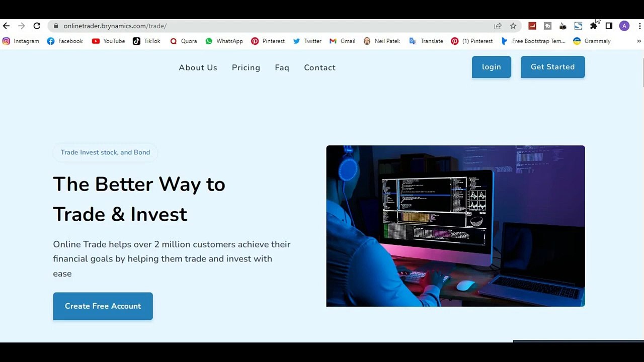How to create Bitcoin & Broker investment website set up _ online trader script.mp4 - video ...