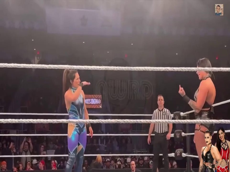 Rhea Ripley vs Raquel Rodriguez (WWE Road To Wrestlemania Live) - Vídeo ...