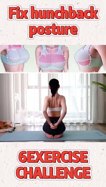 Fix Hunchback Posture Exercise [Home Workout No Equipment For Good ...