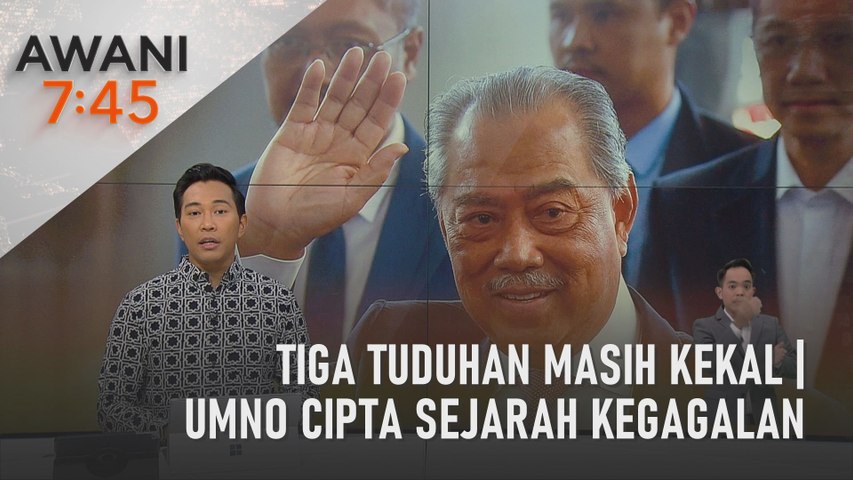 AWANI 7:45 [15/08/2023] - Tiga tuduhan masih kekal | UMNO cipta sejarah ...