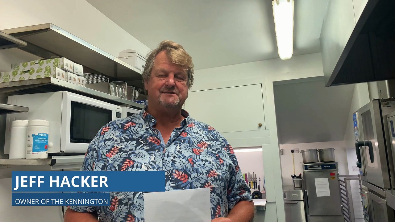 Owner of The Kennington in Ashford Jeff Hacker defends one-star hygiene ...