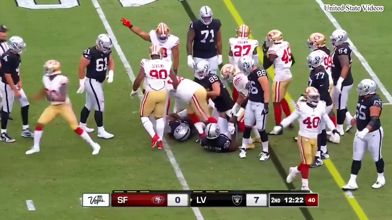 Highlights | San Francisco 49ers VS Las Vegas Raiders 2023 | Preseason ...